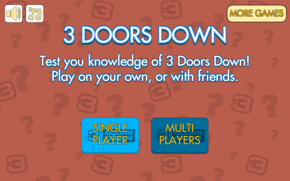 3 Doors Down Trivia Mobile Game for Android - Sagui Itay's Blog