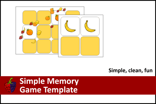 Simple Memory Game Template Sagui Itay Unity Assets And Software Development